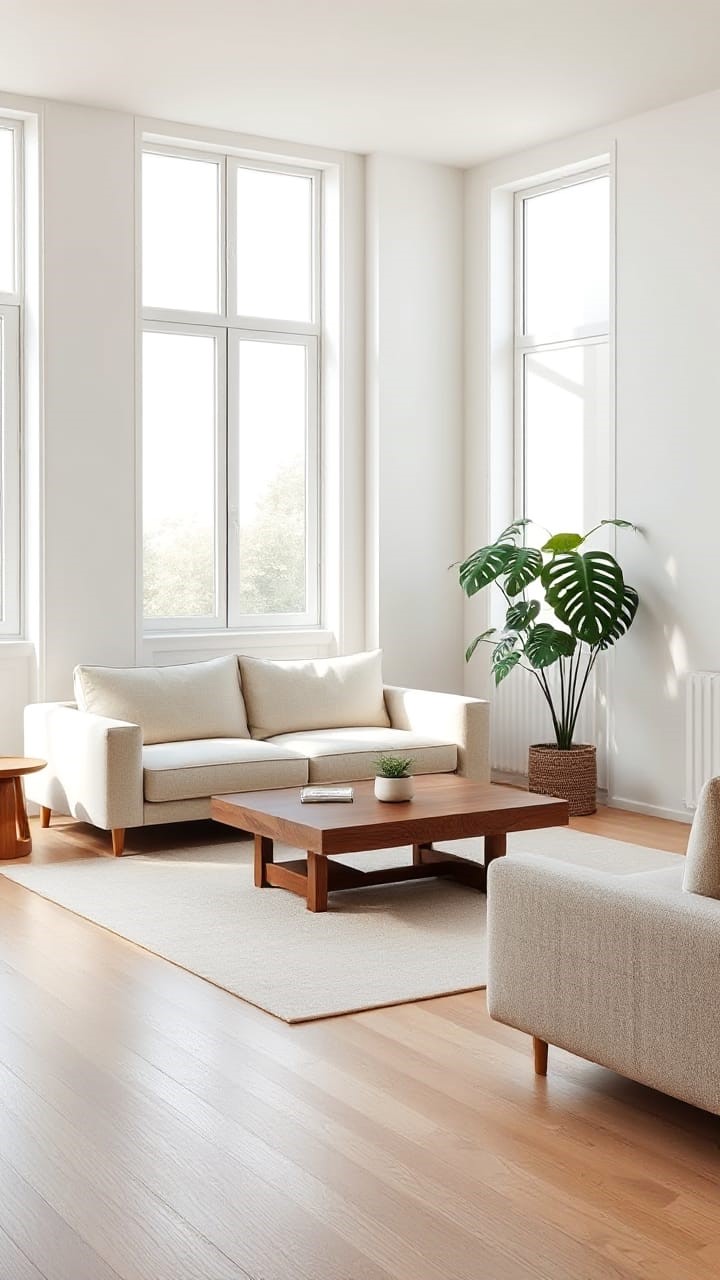 30 Minimalist Living Room Ideas for a Calm and Clutter-Free Home ...