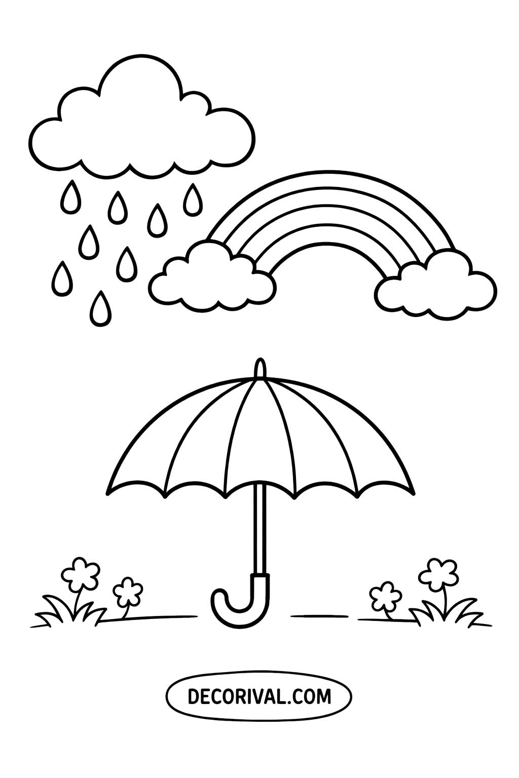 25 Free Printable Spring Coloring Pages for Kids - Decorival